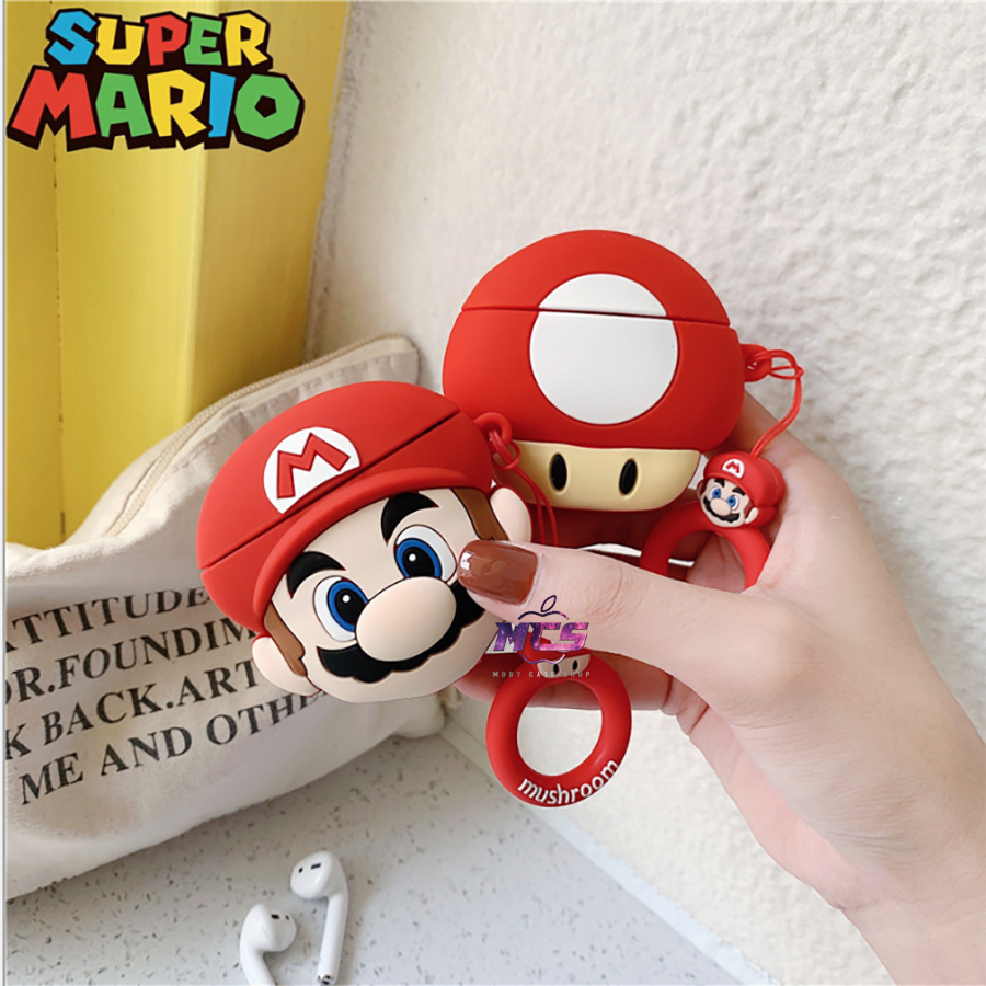 Case Airpod Nấm Lùn Mario – casemoby