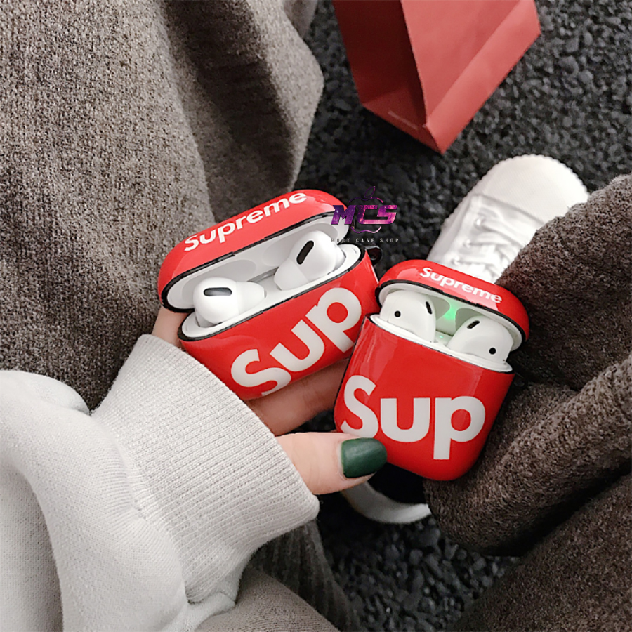 Case Airpod Supreme Đỏ – casemoby
