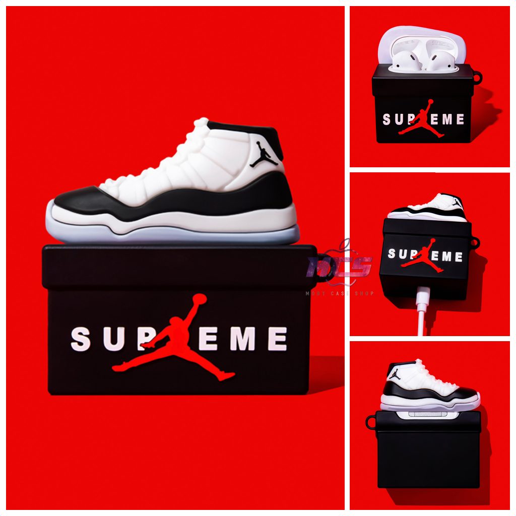 Case Airpod Jordan + supreme – casemoby